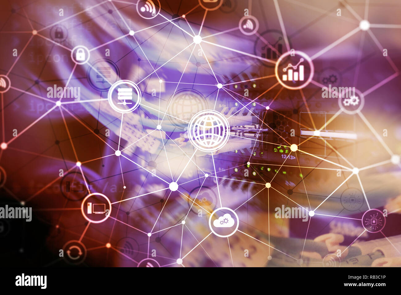 ICT - information and telecommunication technology and IOT - internet ...