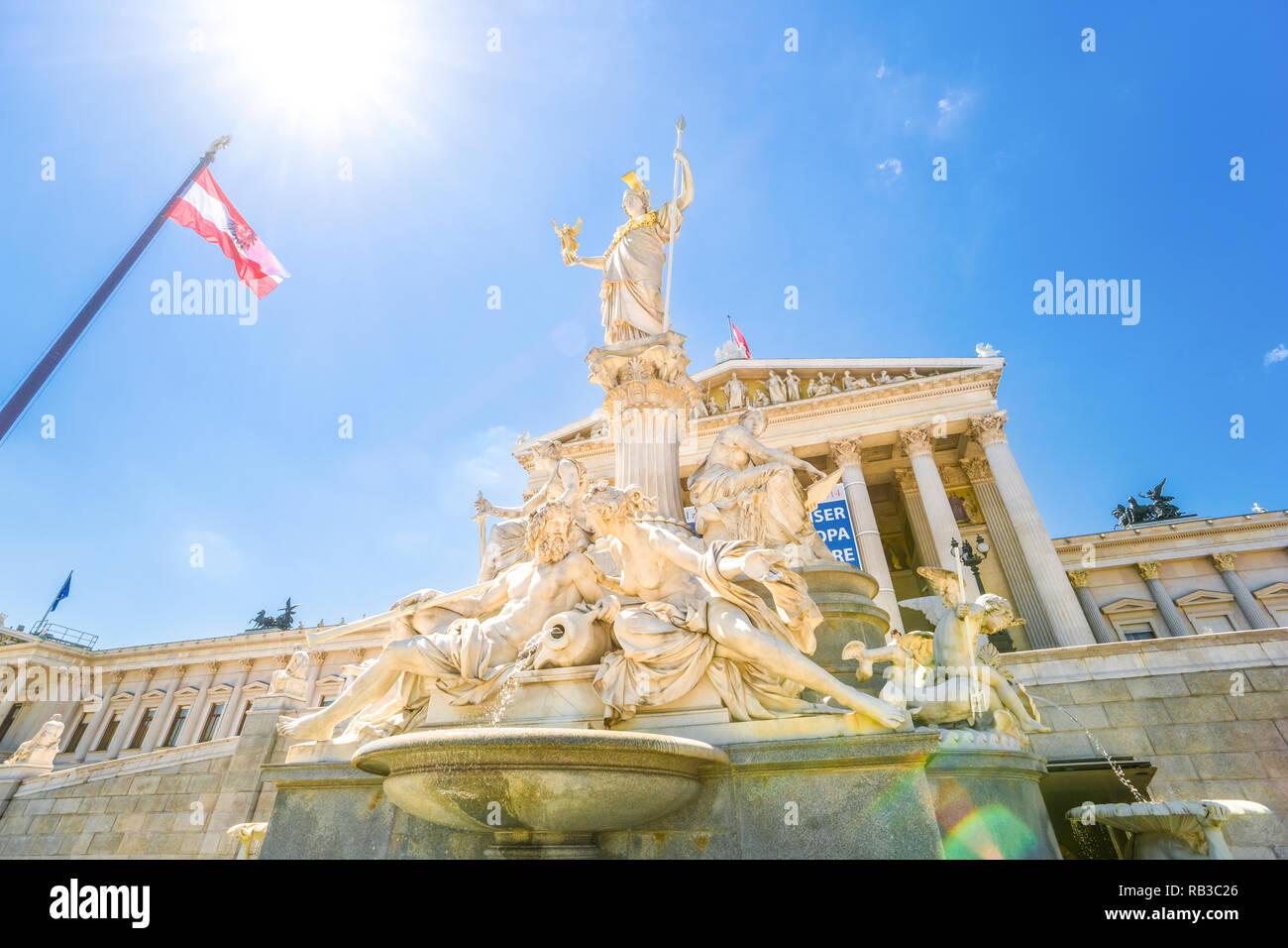 Parliament Building, Vienna, Austria Stock Photo - Alamy