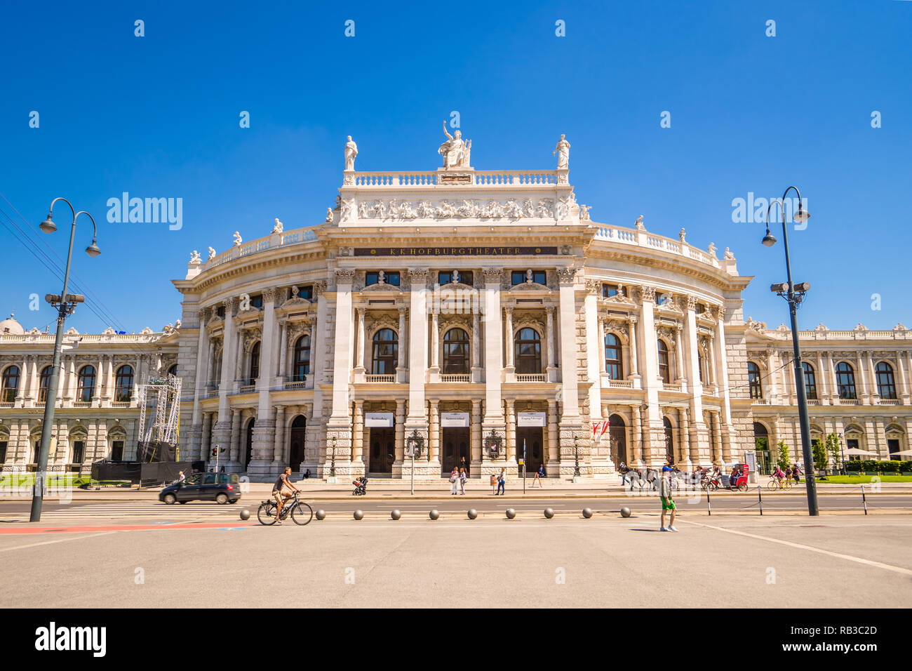 Wien vienna theater burgtheater hi-res stock photography and images - Alamy