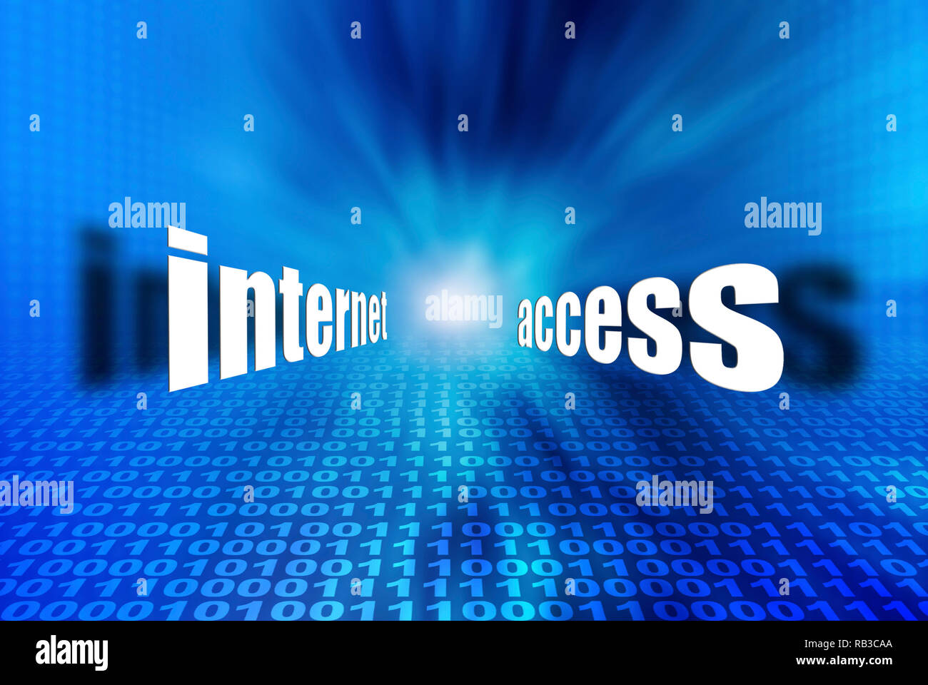 illustration for internet access concept Stock Photo - Alamy
