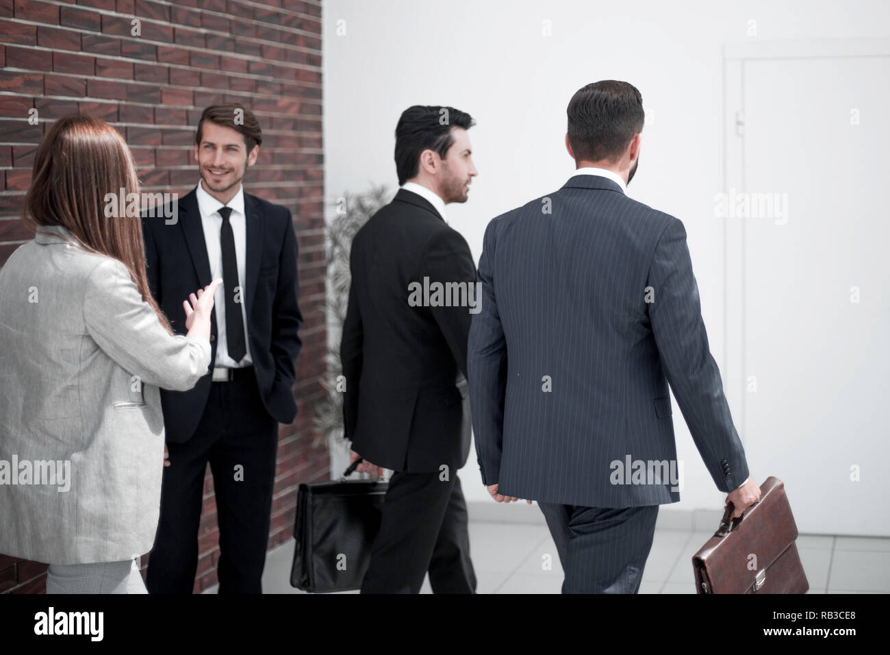 business people in the workplace Stock Photo - Alamy