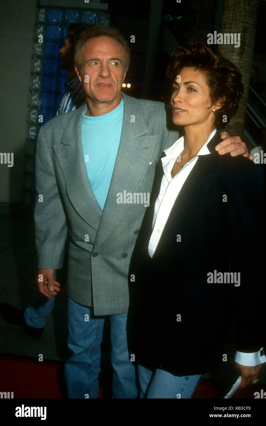 HOLLYWOOD, CA - JULY 28: Actor James Caan and Ingrid Hajek attend ...