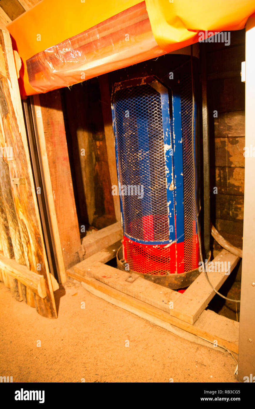 Fenix rescue capsule used in 2010 Chile mining disaster Stock Photo - Alamy
