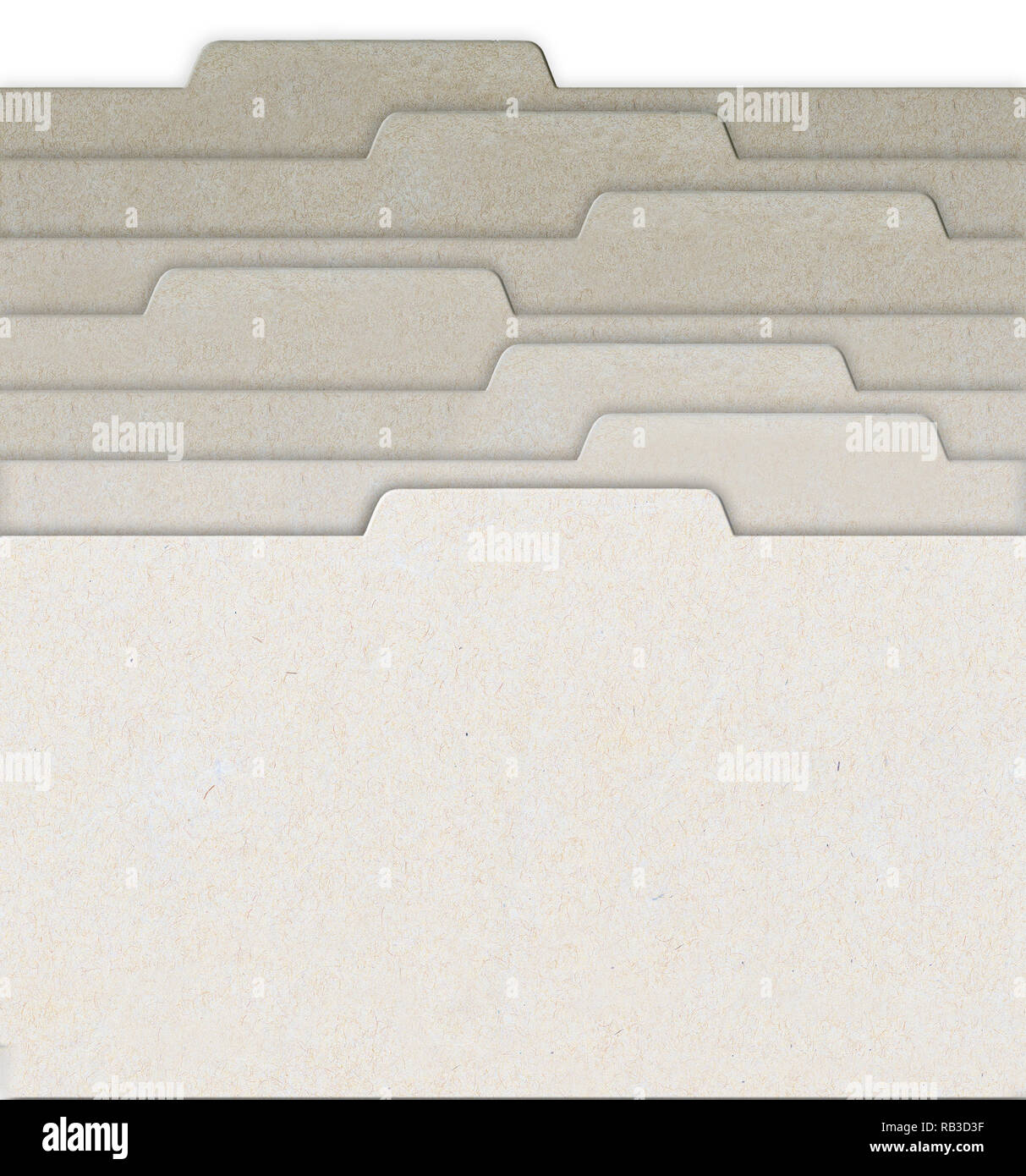 recycled paper files shaded Stock Photo - Alamy