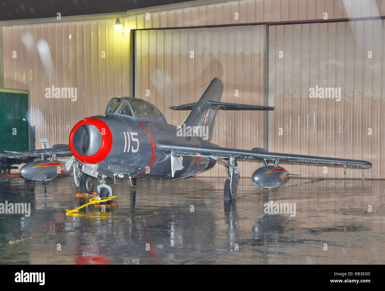 Russian MIG-15 Jet Fighter Stock Photo - Alamy