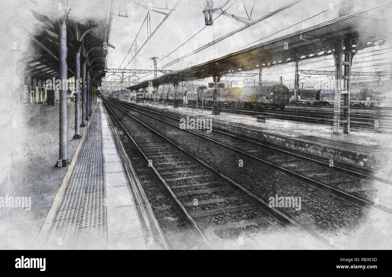 Old delhi railway architecture hi-res stock photography and images - Alamy