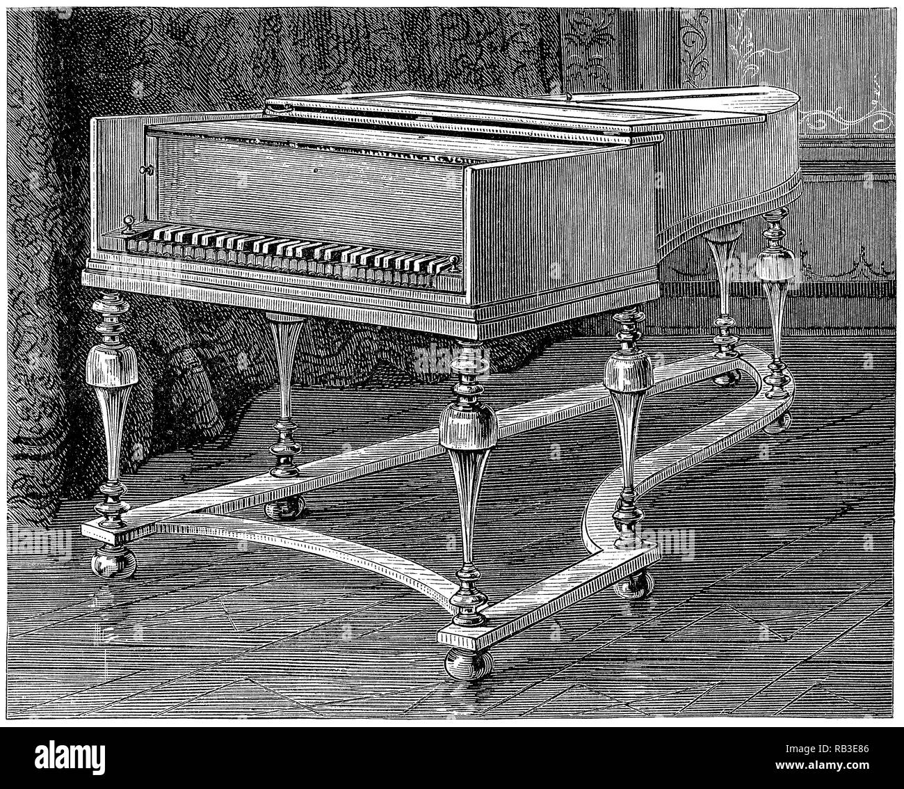 Gottfried silbermann Black and White Stock Photos & Images - Alamy