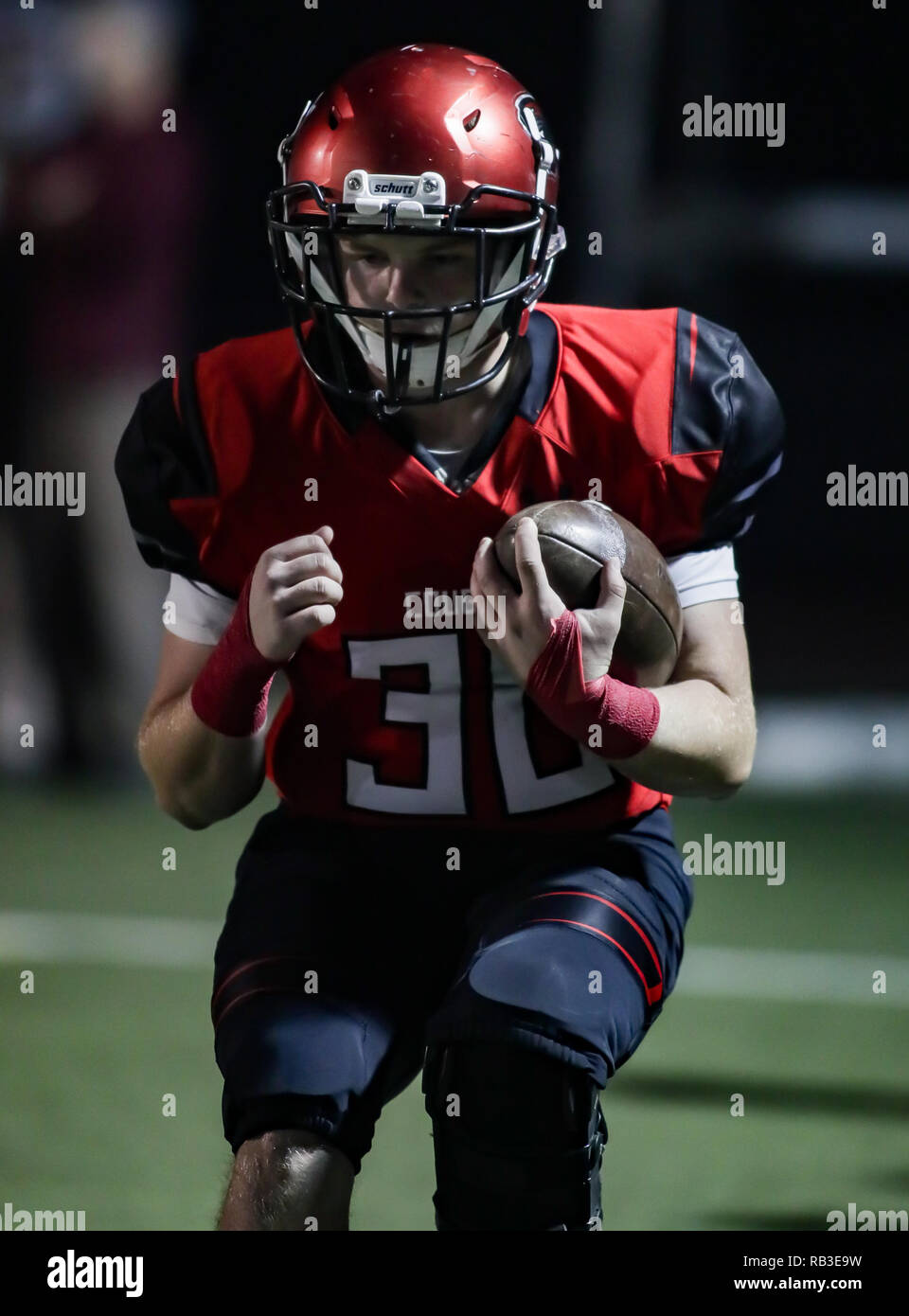 Football action with Shasta vs. Foothill High School in Palo Cedro ...