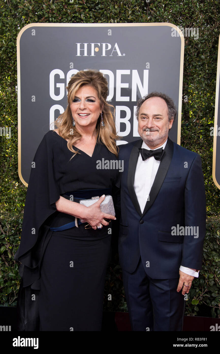 Caroline Aaron and Kevin Pollack attend the 76th Annual Golden Globe ...