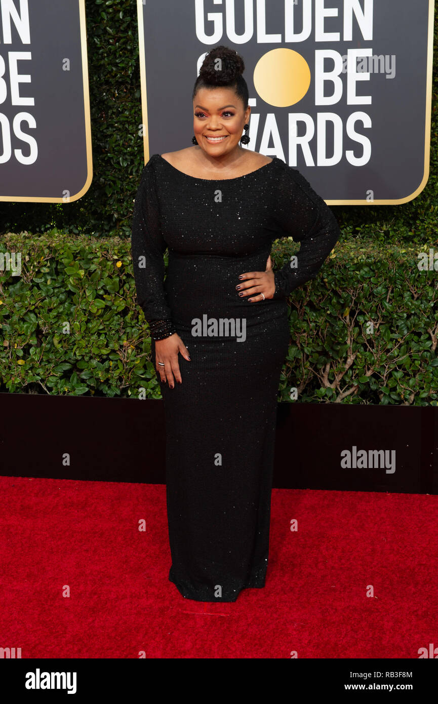 Yvette Nicole Brown attends the 76th Annual Golden Globe Awards at the ...
