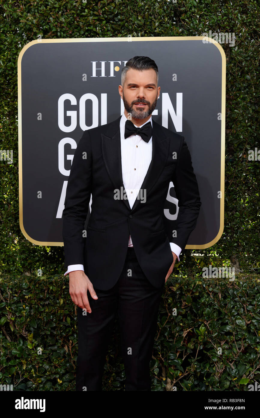 AJ Gibson attends the 76th Annual Golden Globe Awards at the Beverly ...