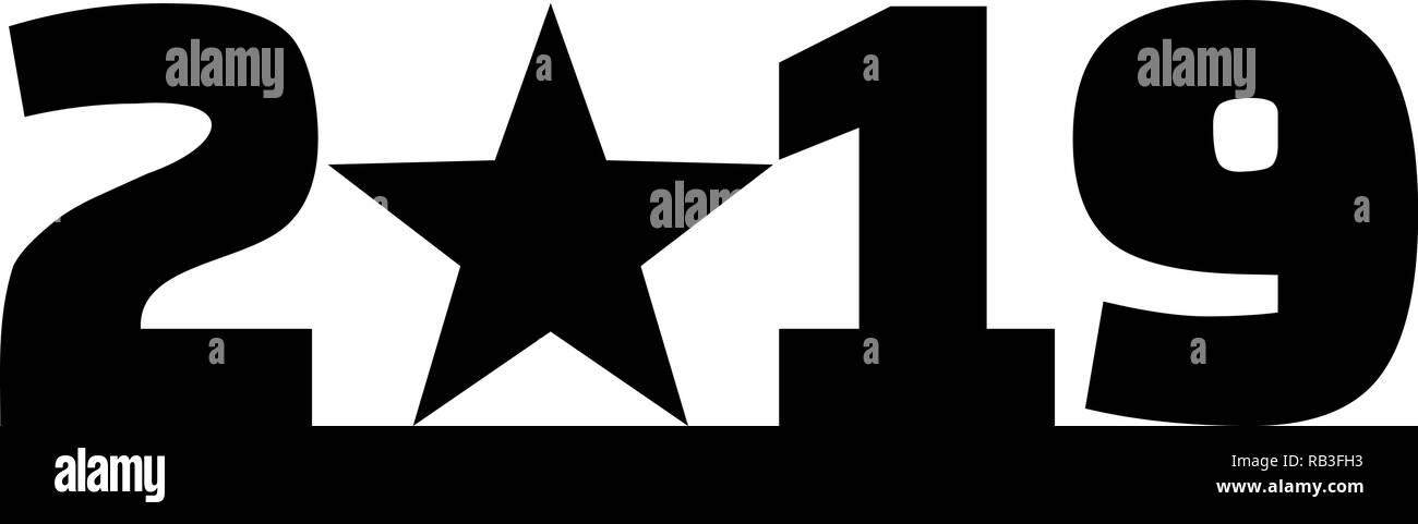 New logo 2019 star hi-res stock photography and images - Alamy