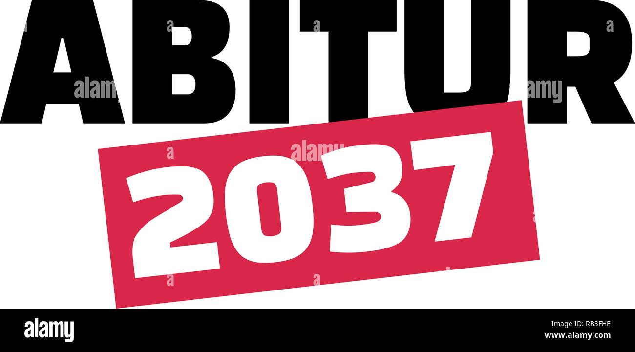 High School Certificate 2019 german abitur Stock Vector Image & Art - Alamy