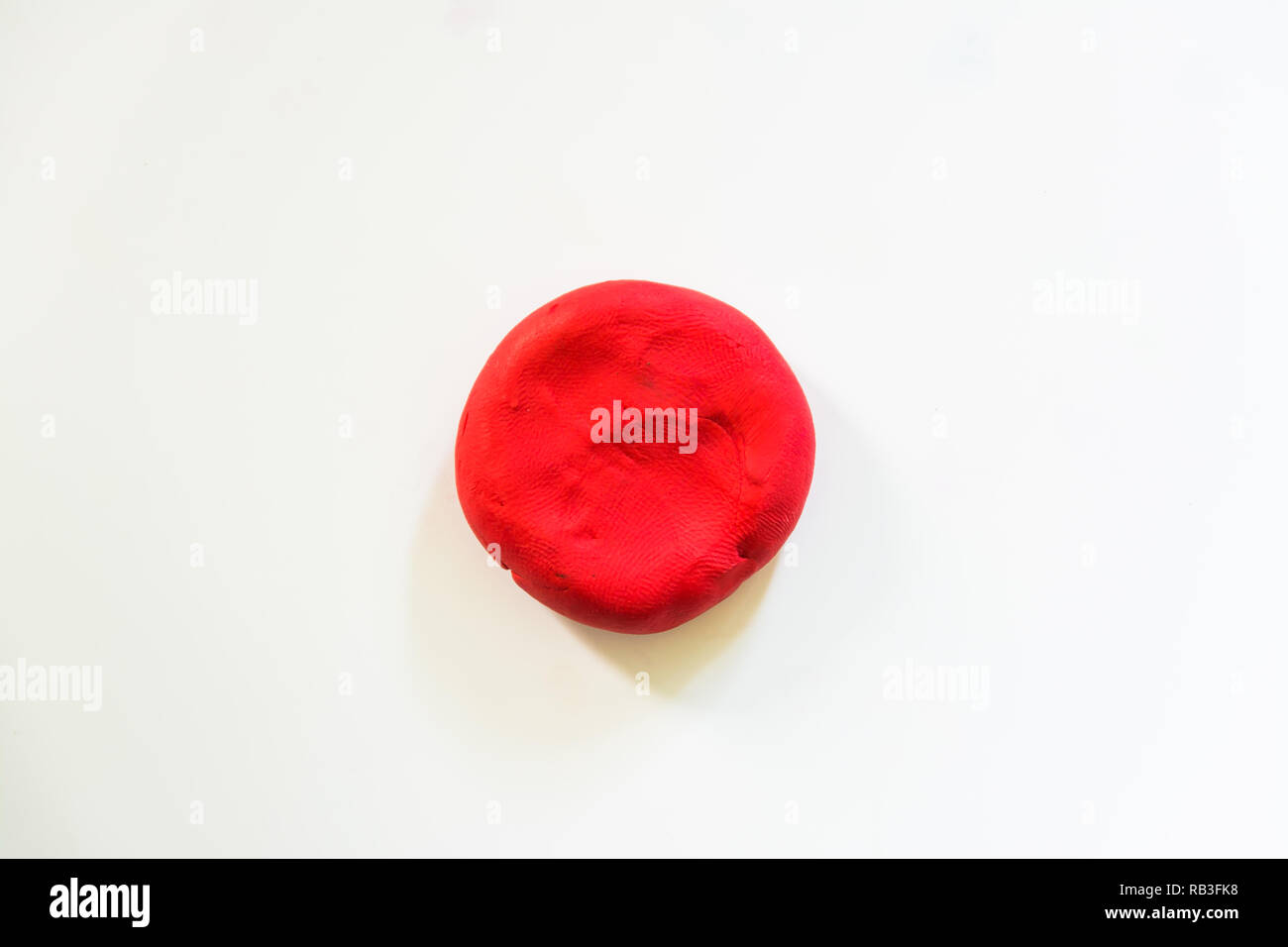 circle,modelling clay of different colors Stock Photo - Alamy