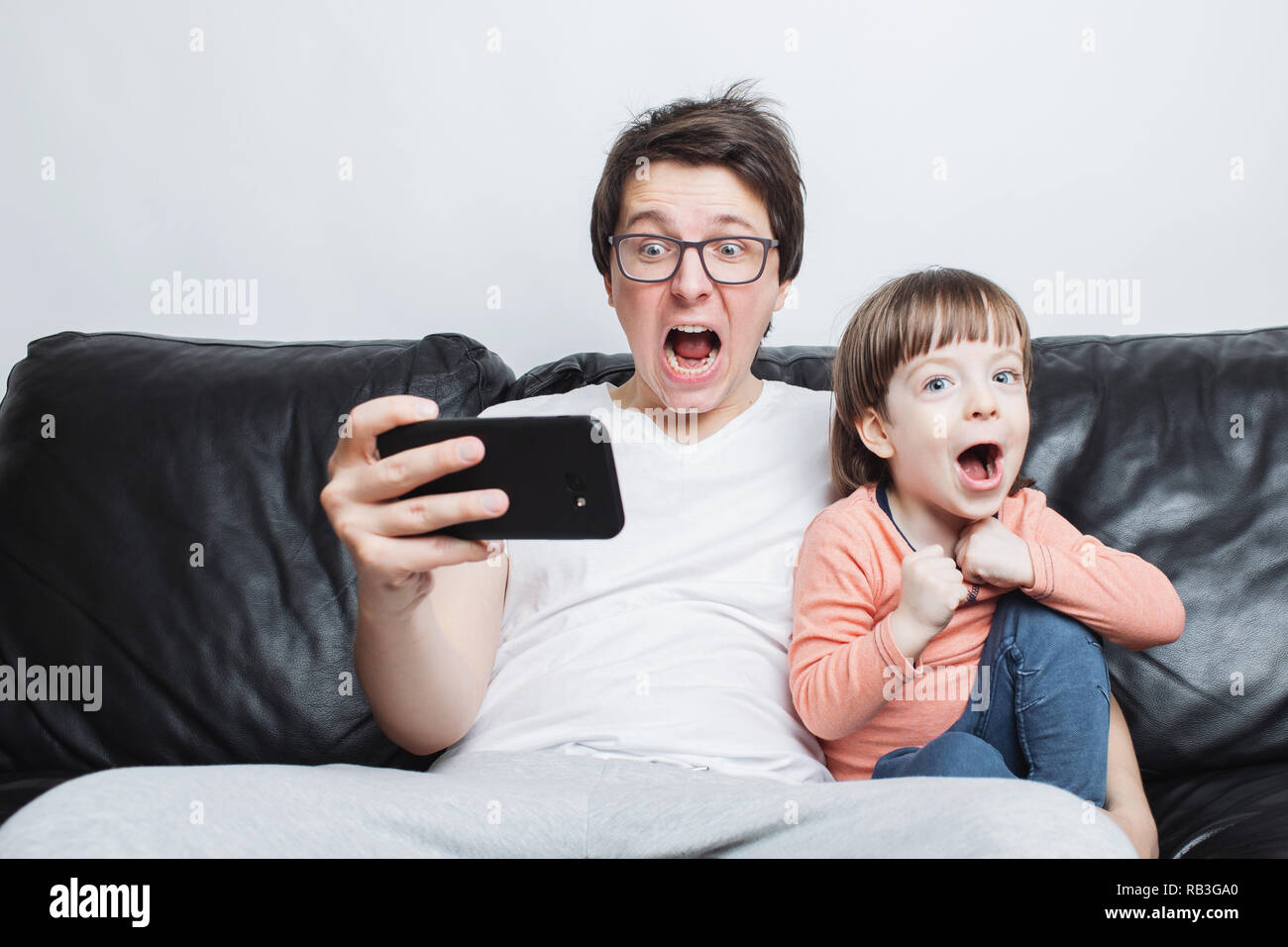 Kid screaming horror hi-res stock photography and images - Alamy