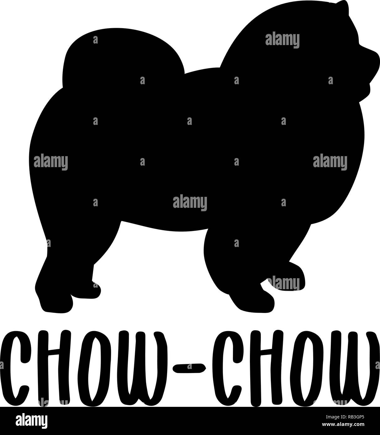 Chow vector vectors hi-res stock photography and images - Alamy