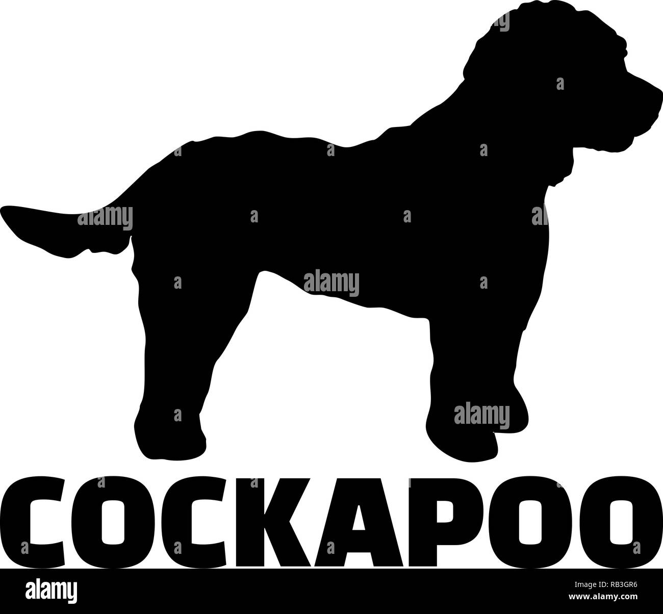 Pet cockapoo Stock Vector Images - Alamy