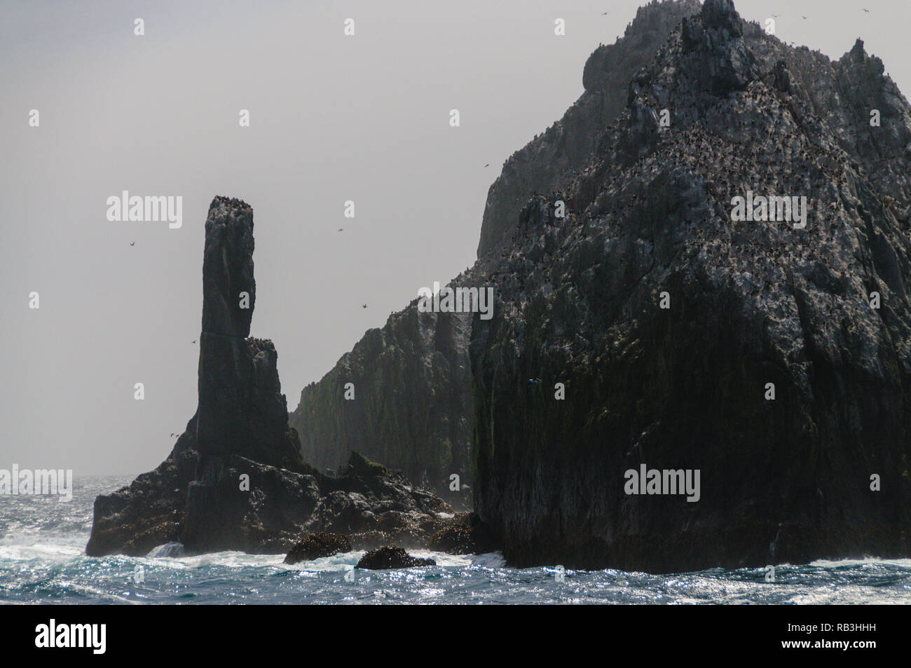 The Shag Rocks are six small, uninhabited, islands on the most western ...
