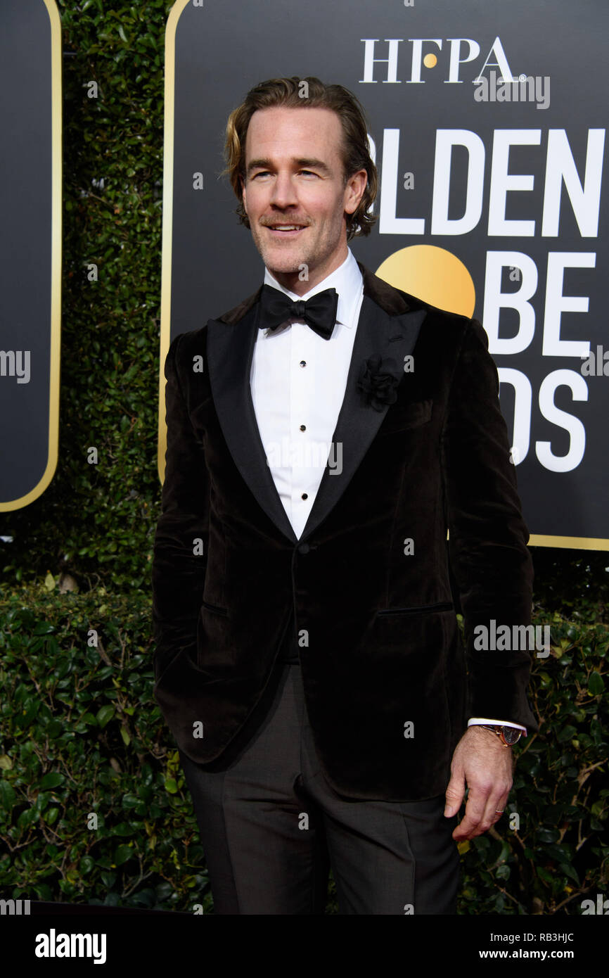 James David Van Der Beek attends the 76th Annual Golden Globe Awards at ...