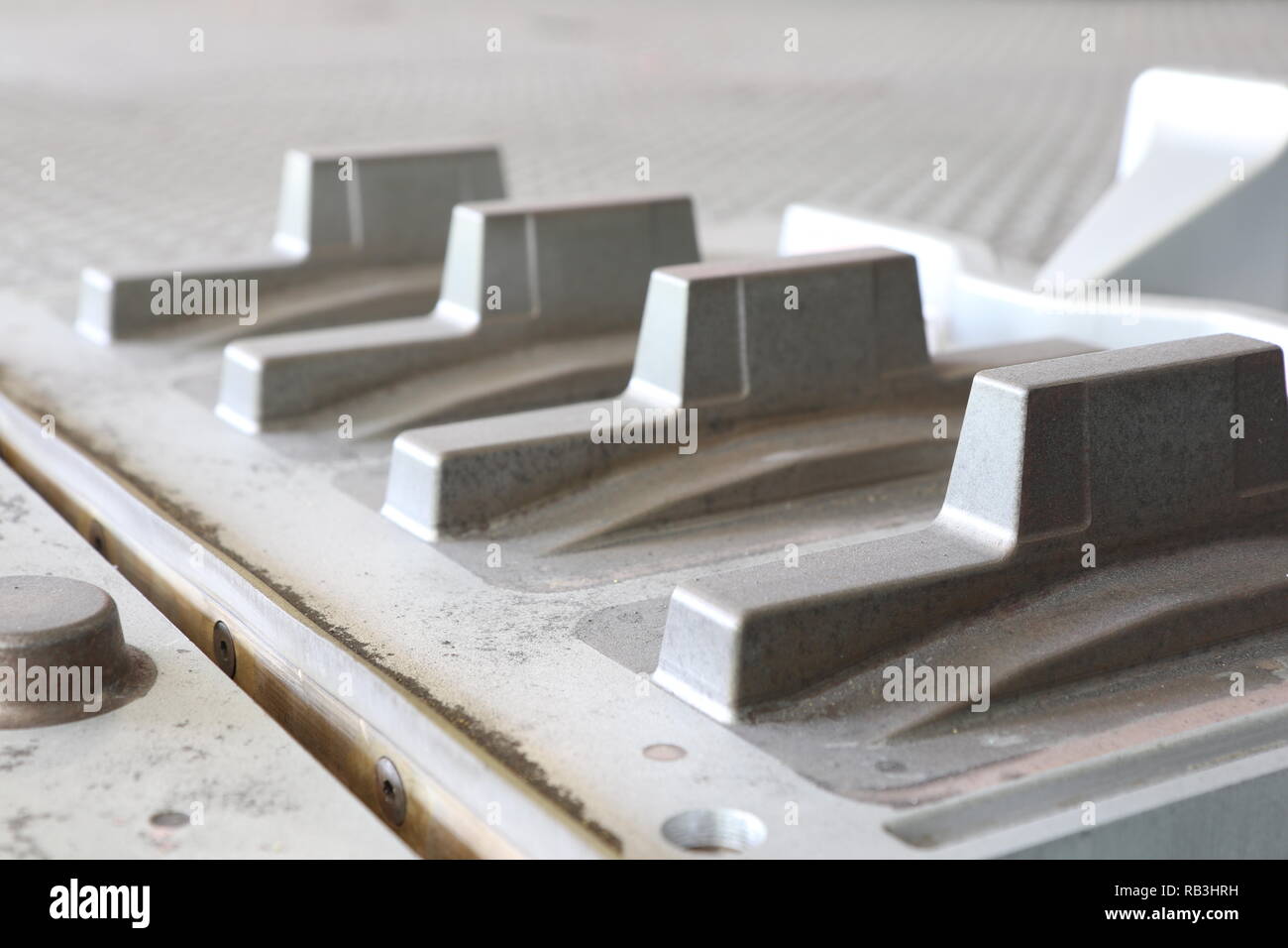 pattern or tooling for iron casting by green sand process Stock Photo ...