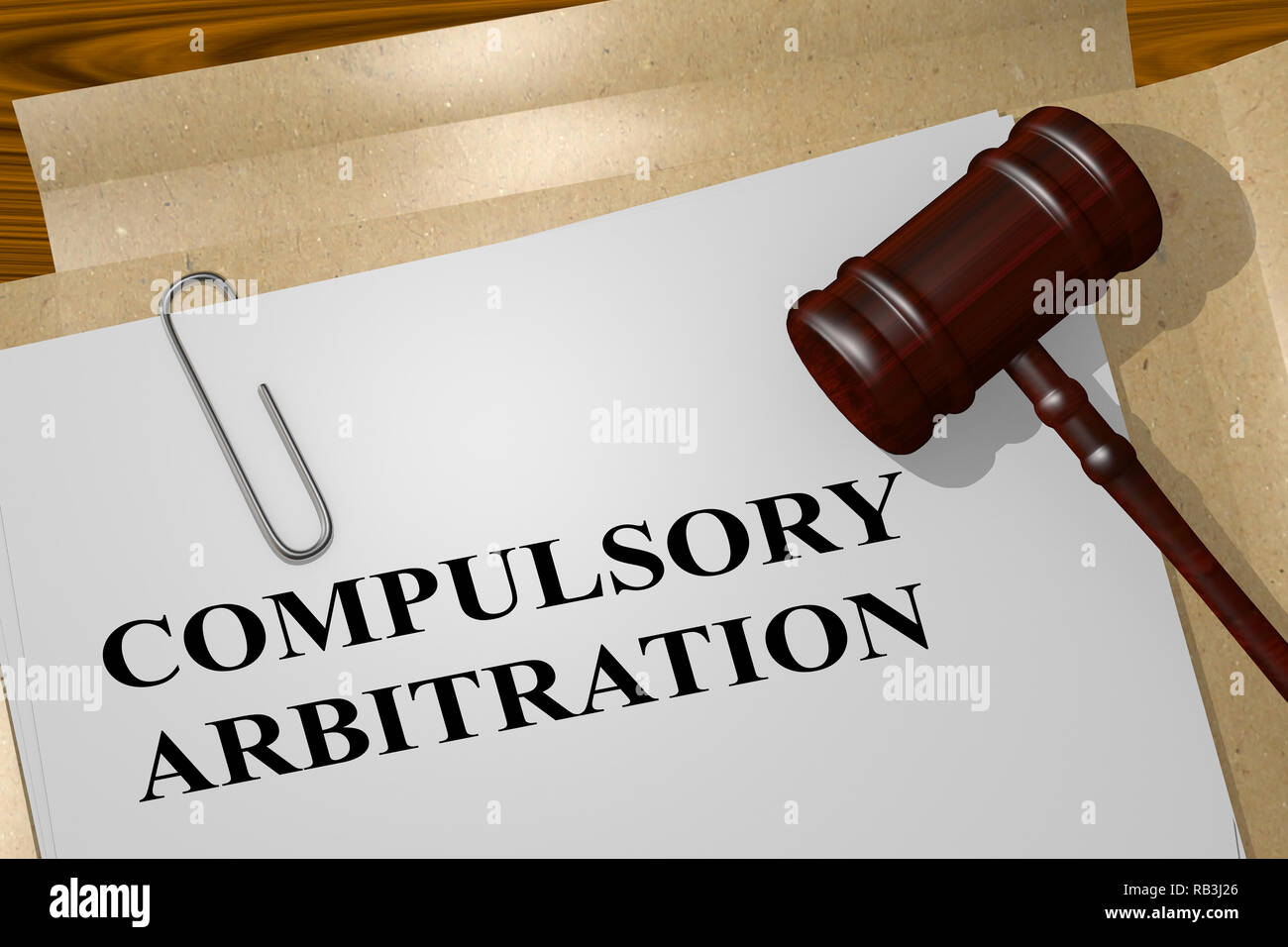 Compulsory arbitration hi-res stock photography and images - Alamy
