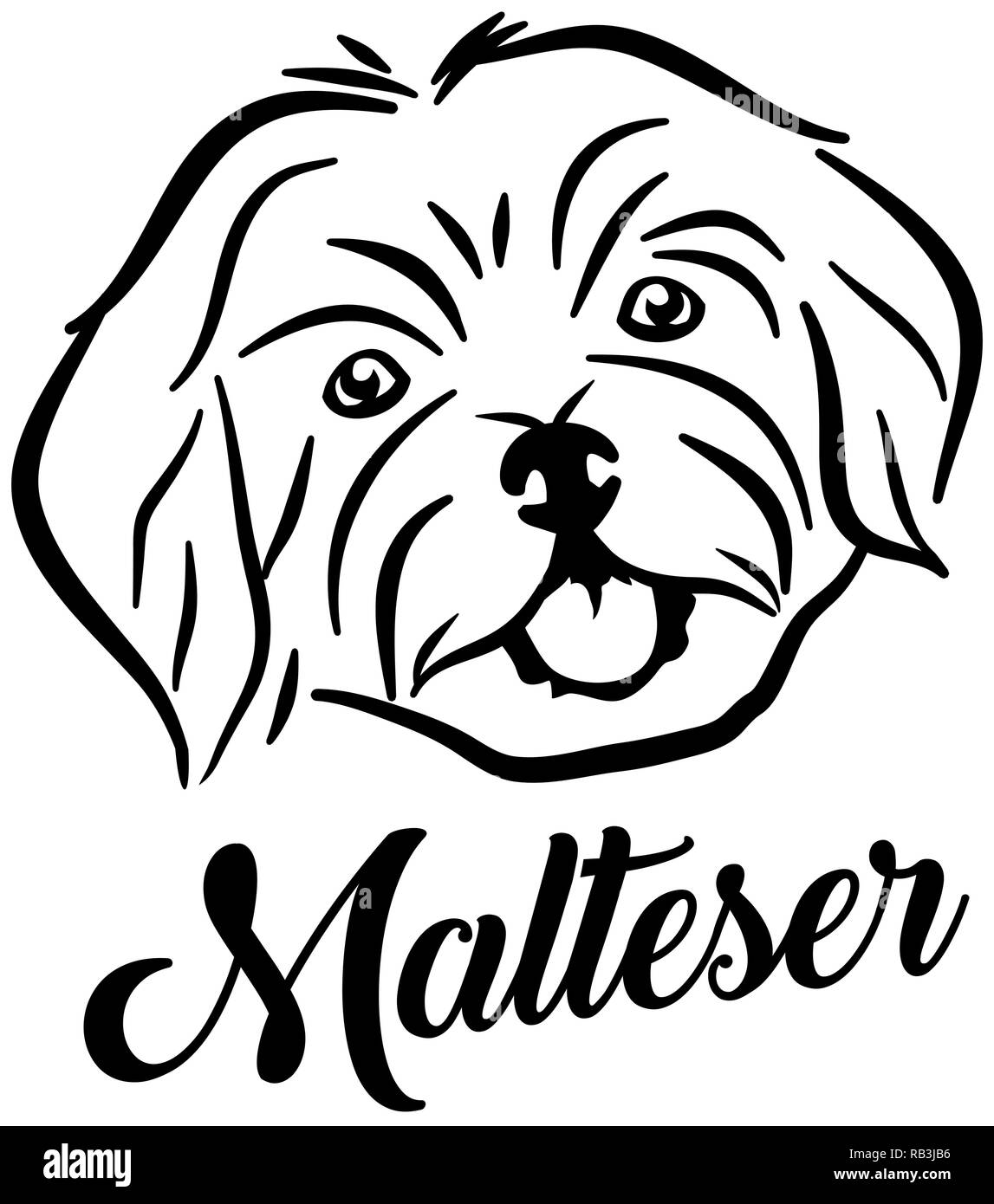 Maltese Silhouette