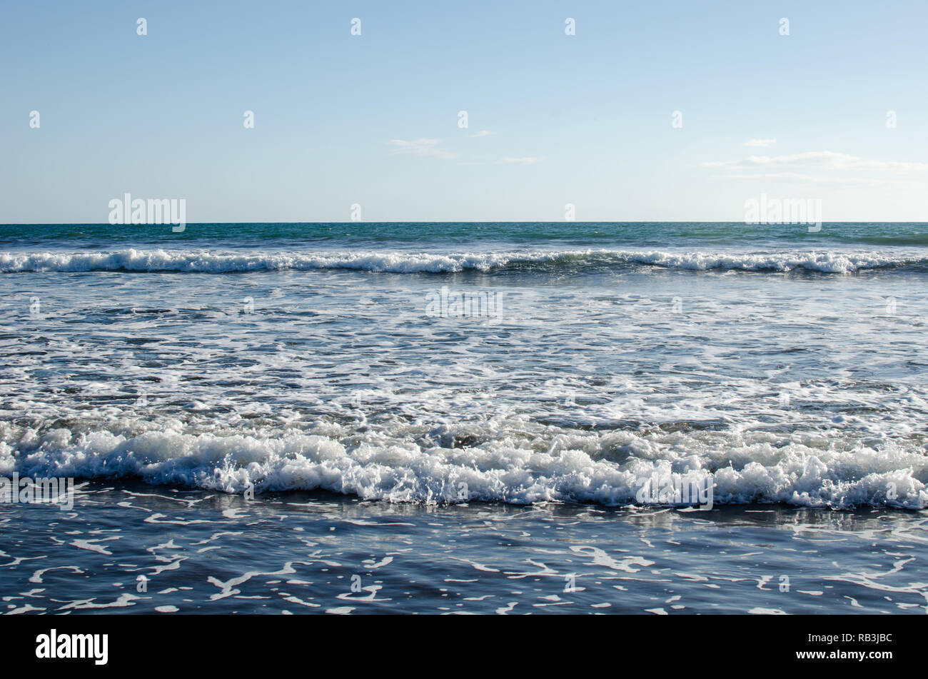 Las Lajas Beach in Chiriqui, Panama Stock Photo - Alamy