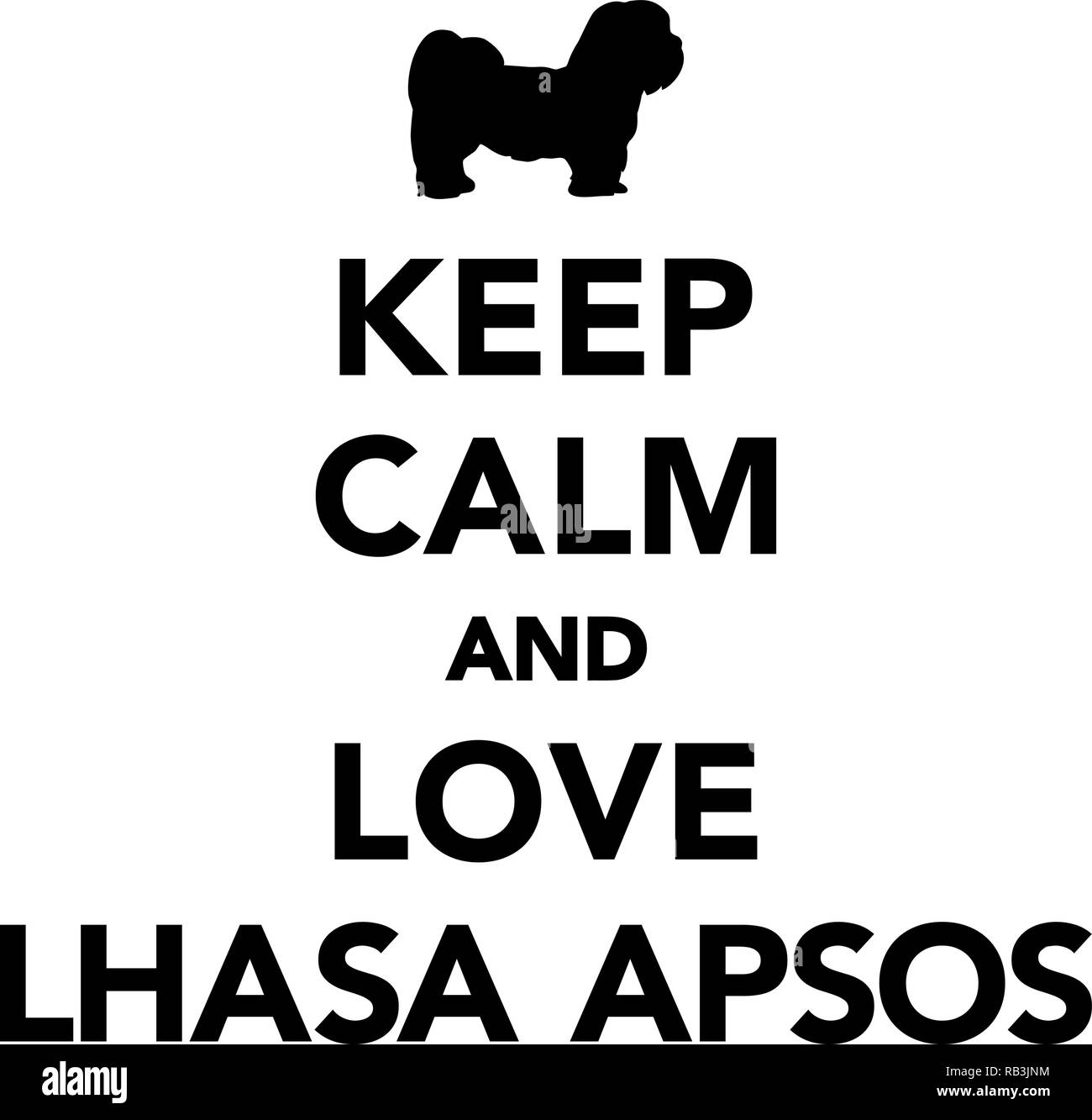 Lhasa apsos Stock Vector Images - Alamy