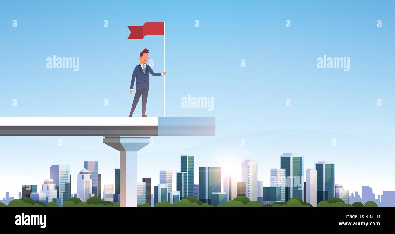 Standing flag building exterior architecture Stock Vector Images - Alamy