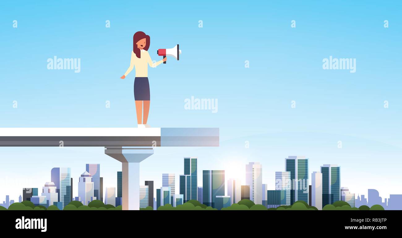 Bridge woman edge Stock Vector Images - Alamy
