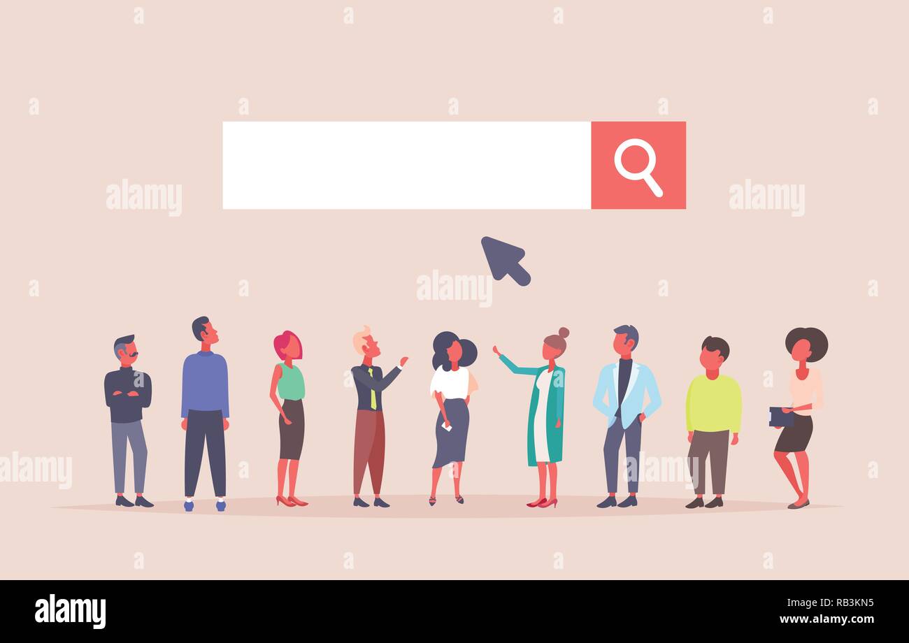 Search job bar people Stock Vector Images - Alamy