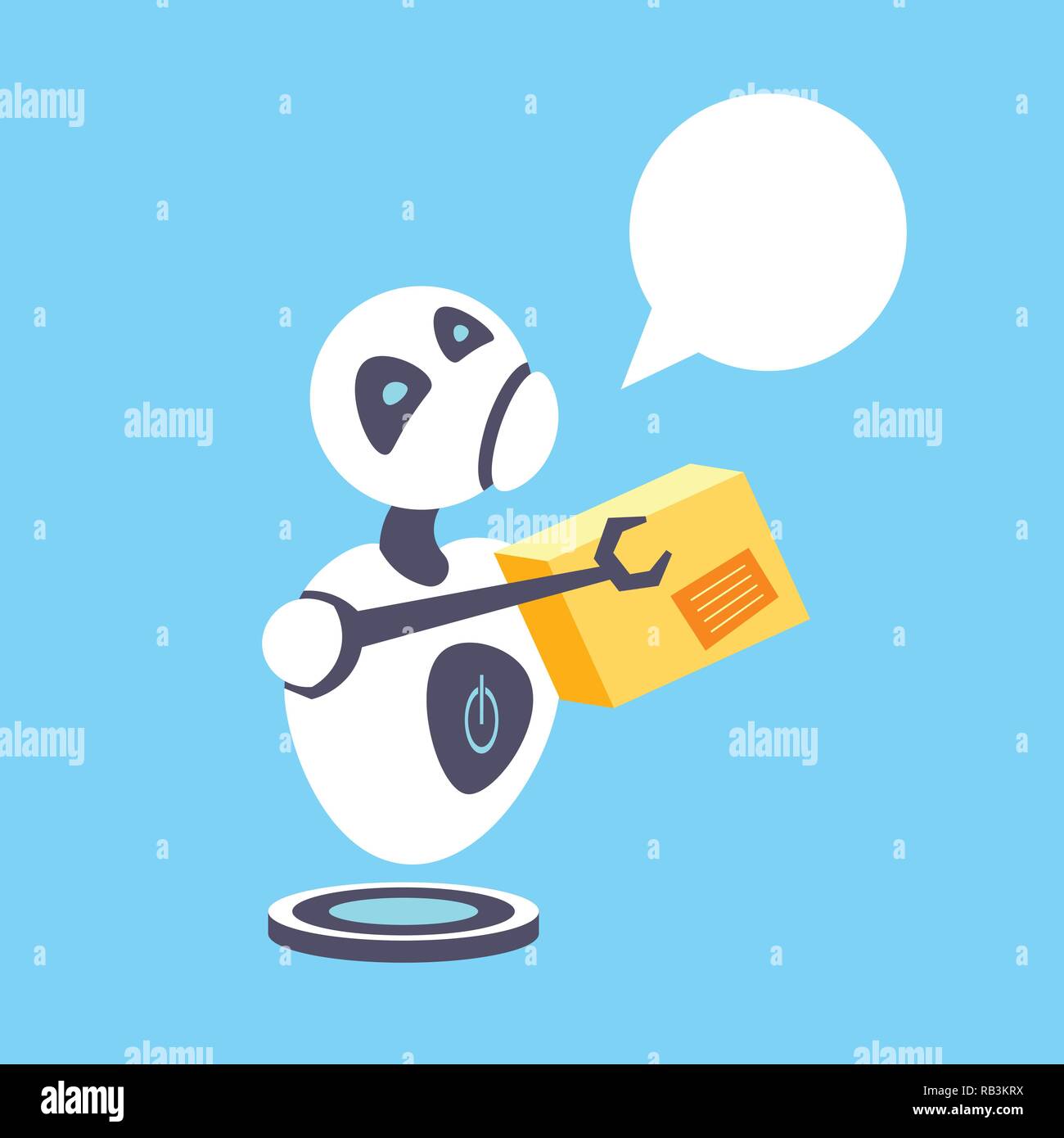 Consumer robot Stock Vector Images - Alamy