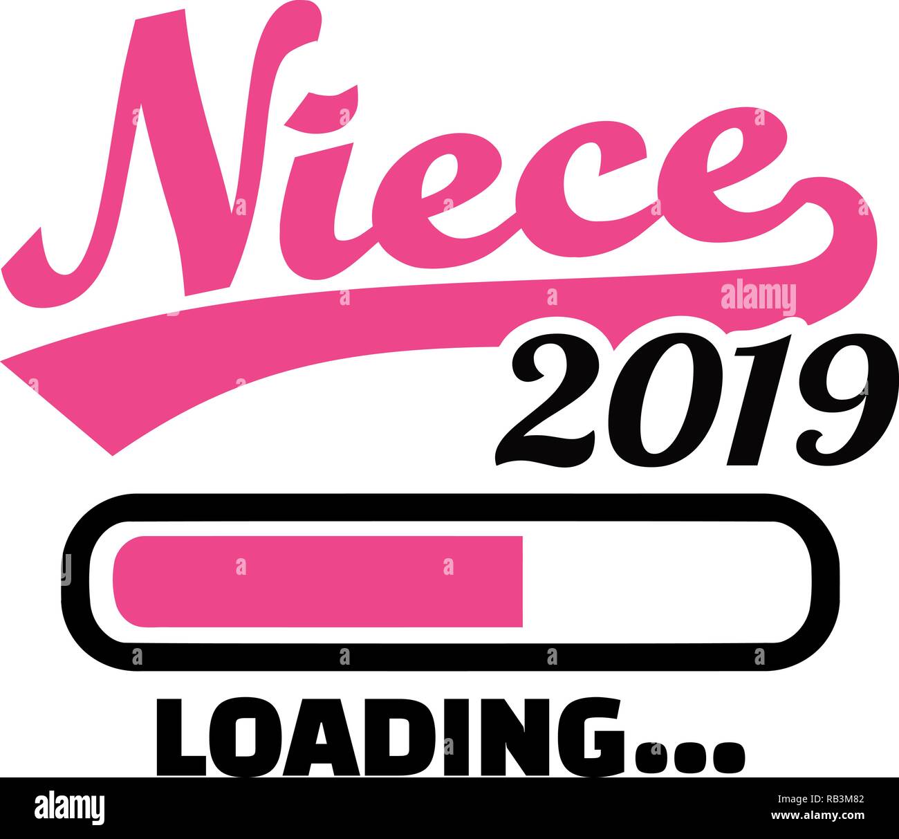 Niece vector vectors hi-res stock photography and images - Alamy