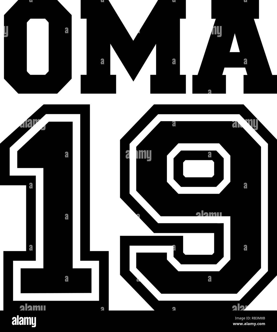 Oma Stock Vector Images - Alamy
