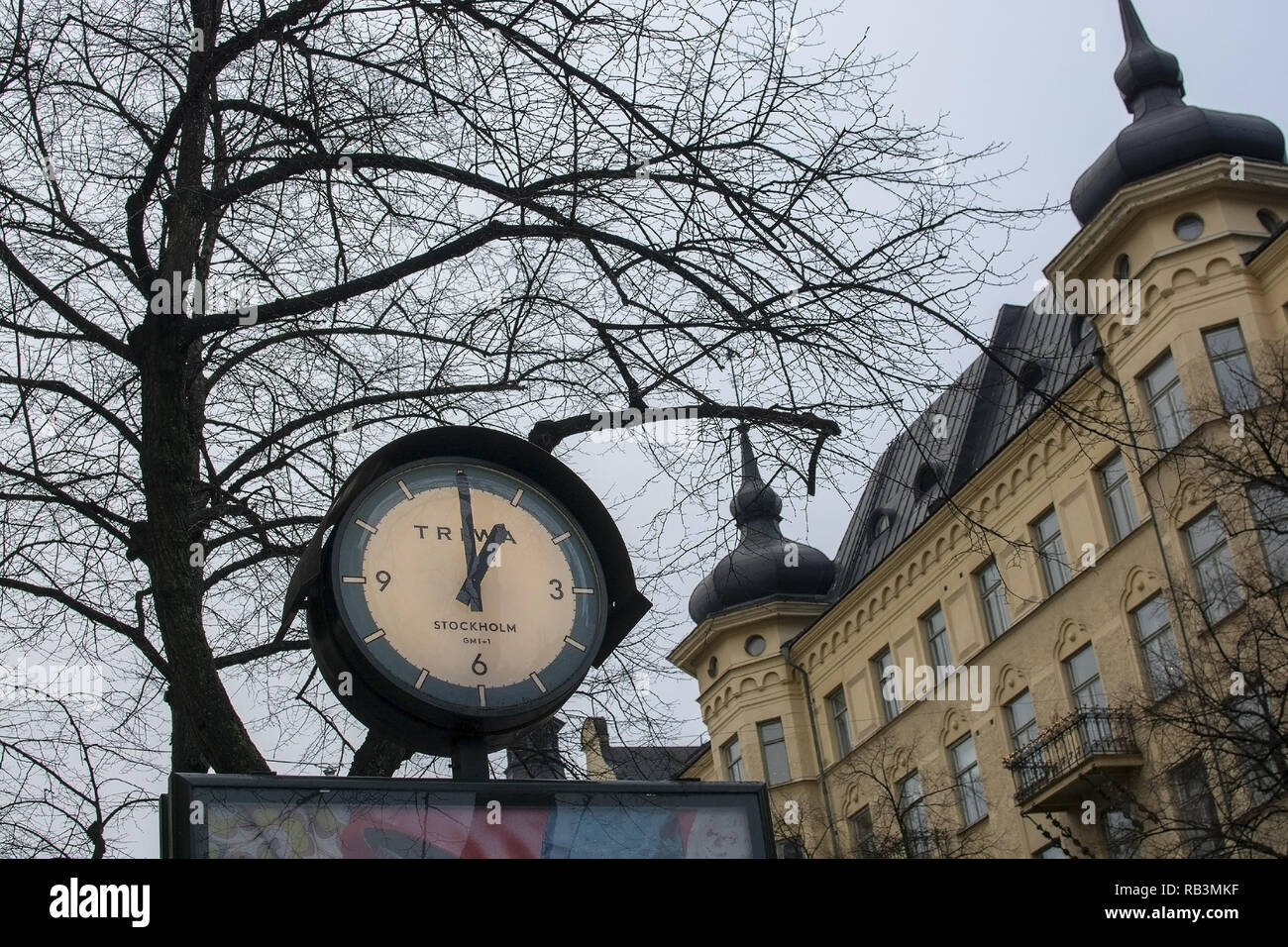 Stockholm clock tower hi-res stock photography and images - Alamy