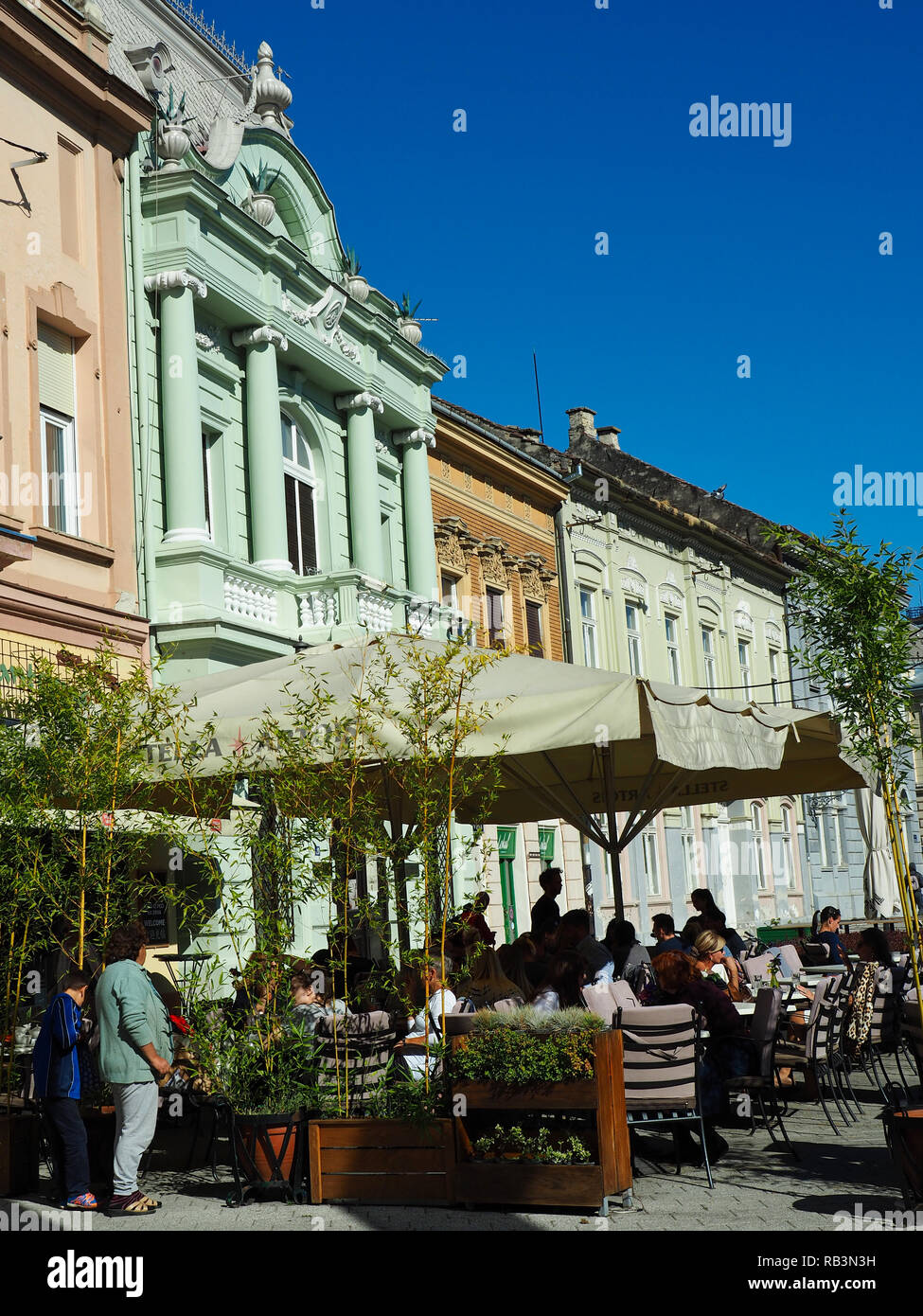 Europe serbia novi sad cafe hi-res stock photography and images - Alamy