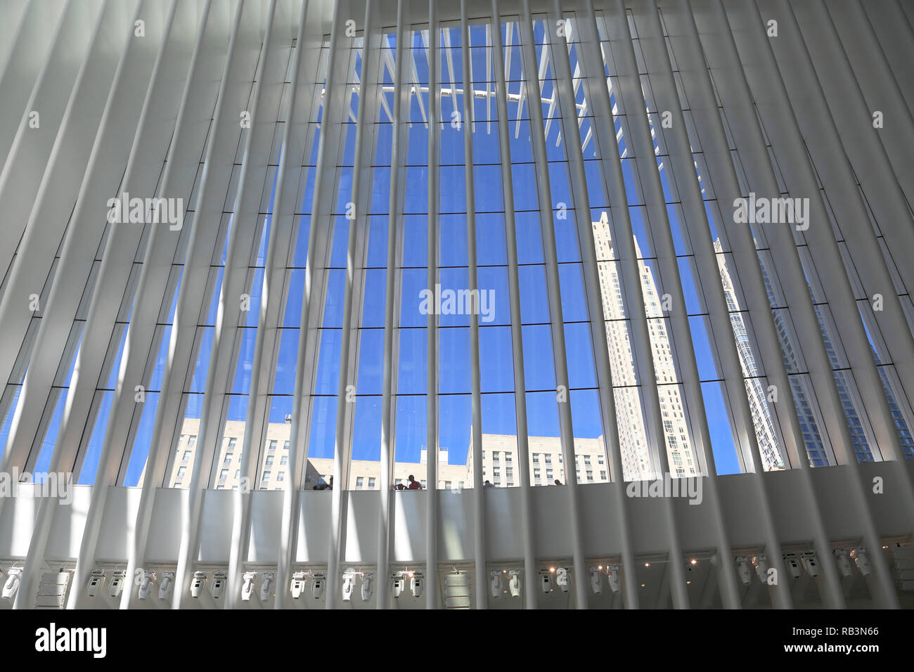 Oculus, architect Santiago Calatrava, World Trade Center Transportation ...