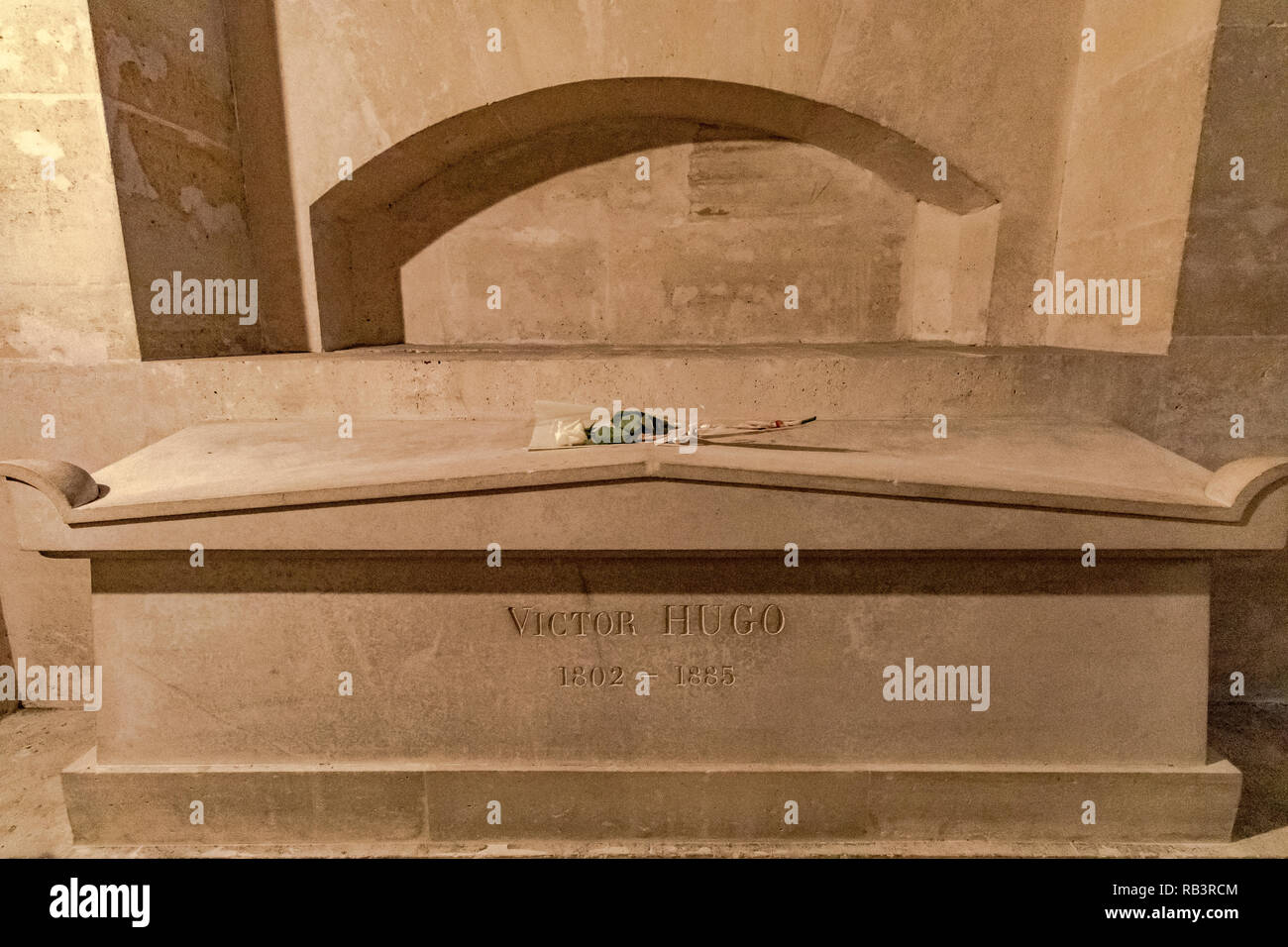 The tomb of Victor Hugo , The French Poet , Novelist ,buried in the ...