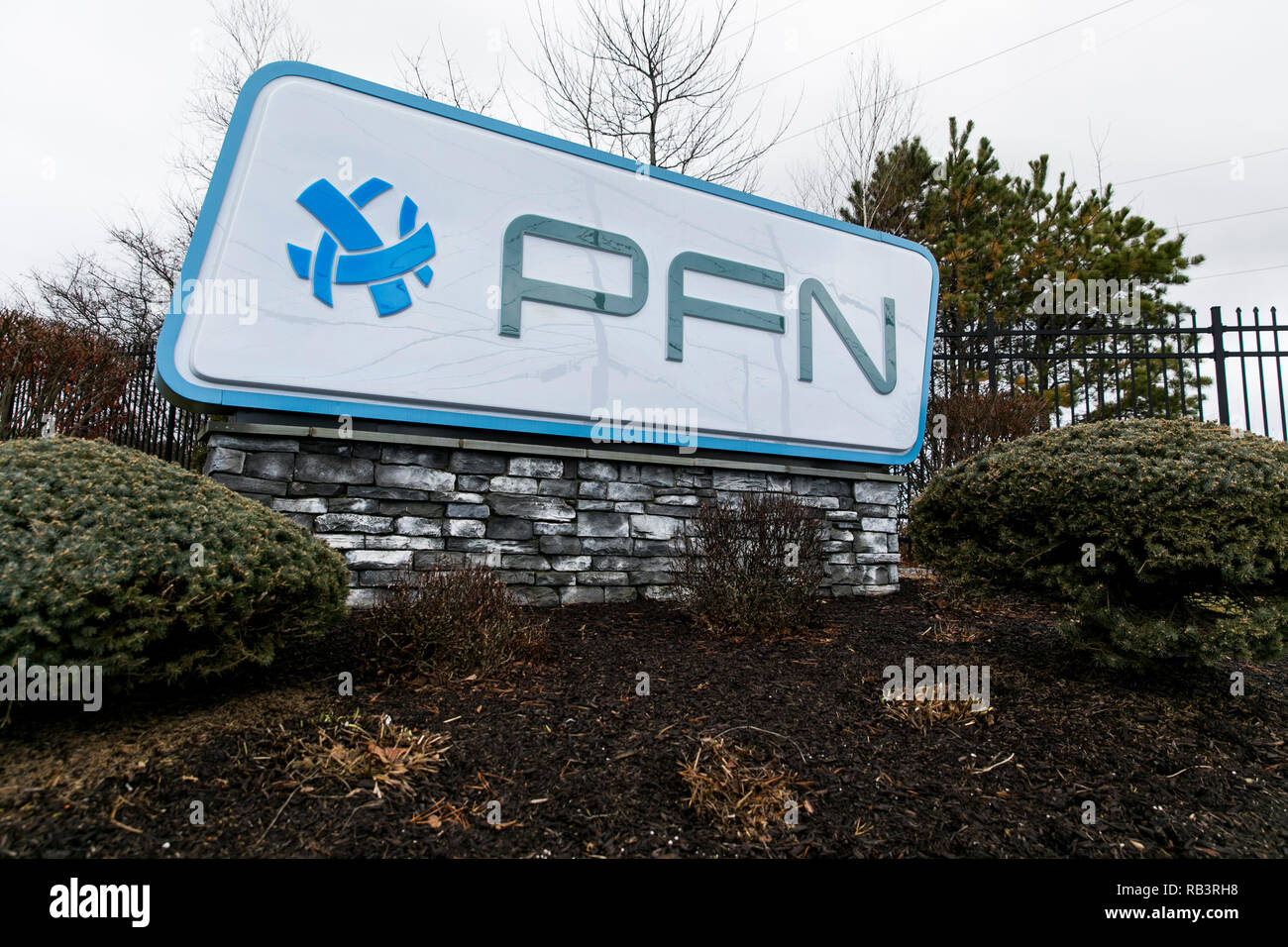 Pfn Logo Pfn Minimalist Logo Hi Res Stock Photography And Images