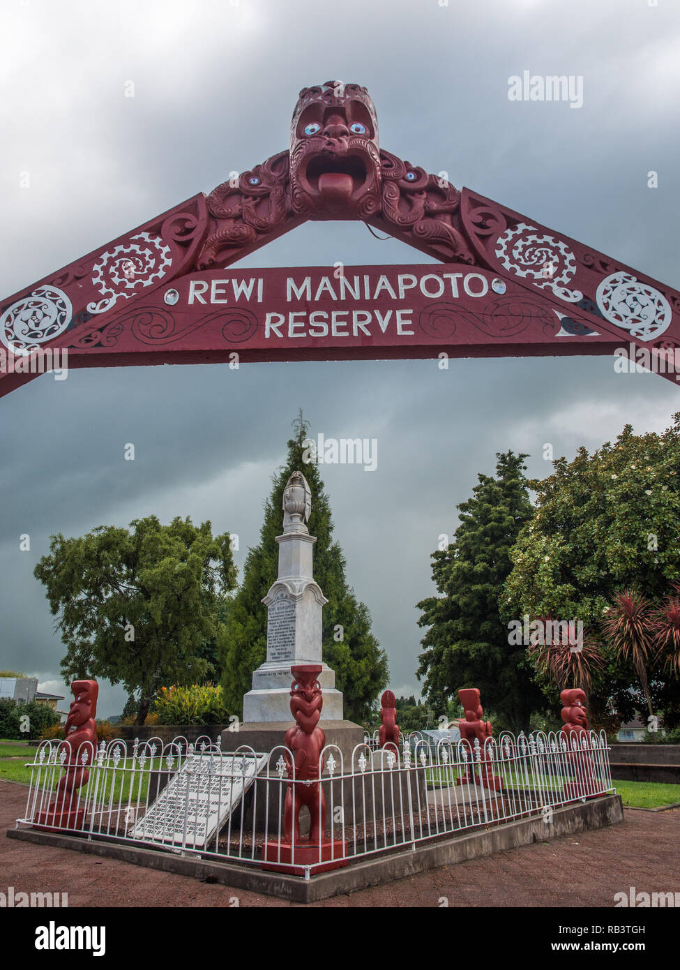 Rewi maniapoto reserve hi-res stock photography and images - Alamy