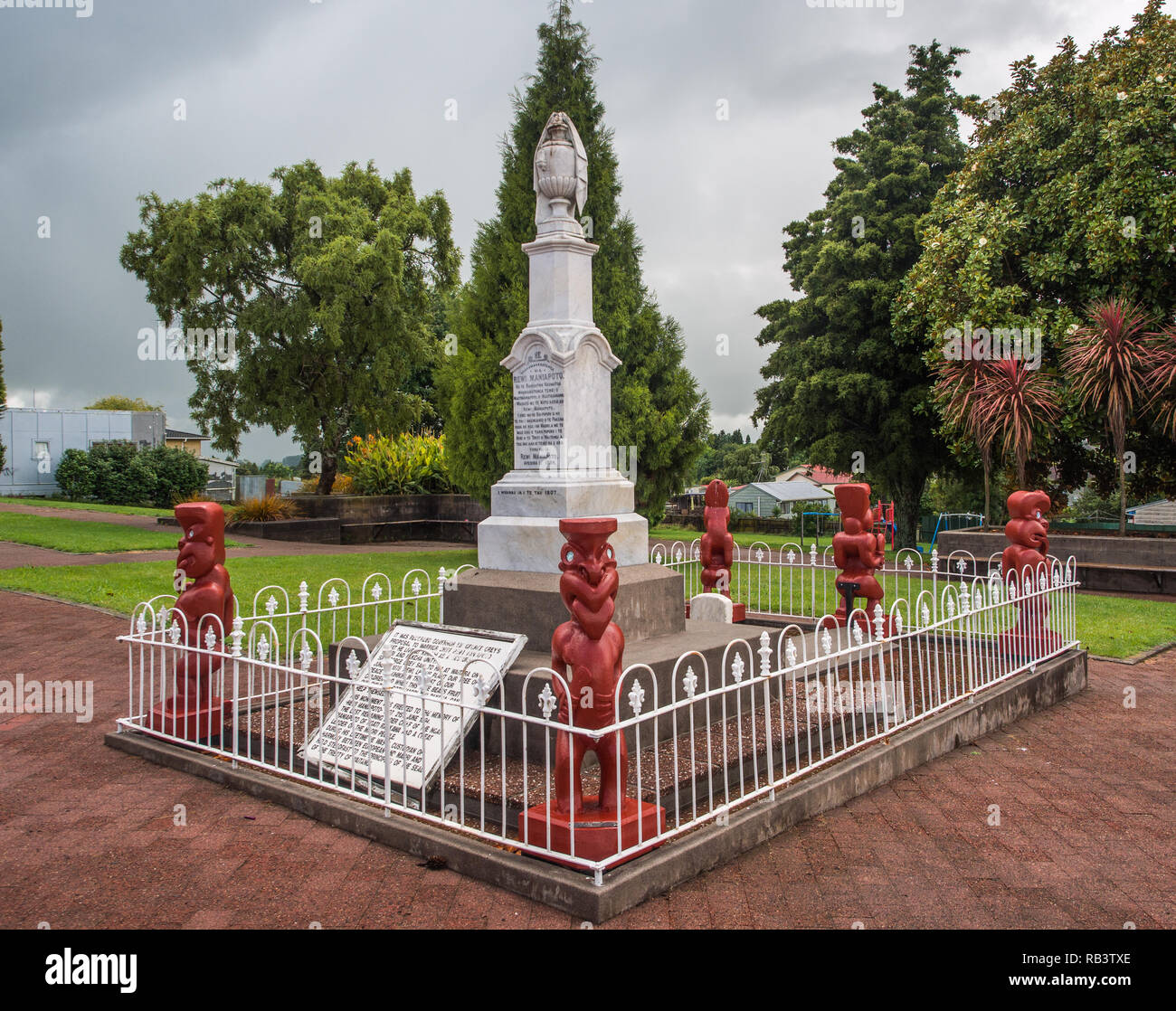 Rewi maniapoto memorial and reserve hi-res stock photography and images ...