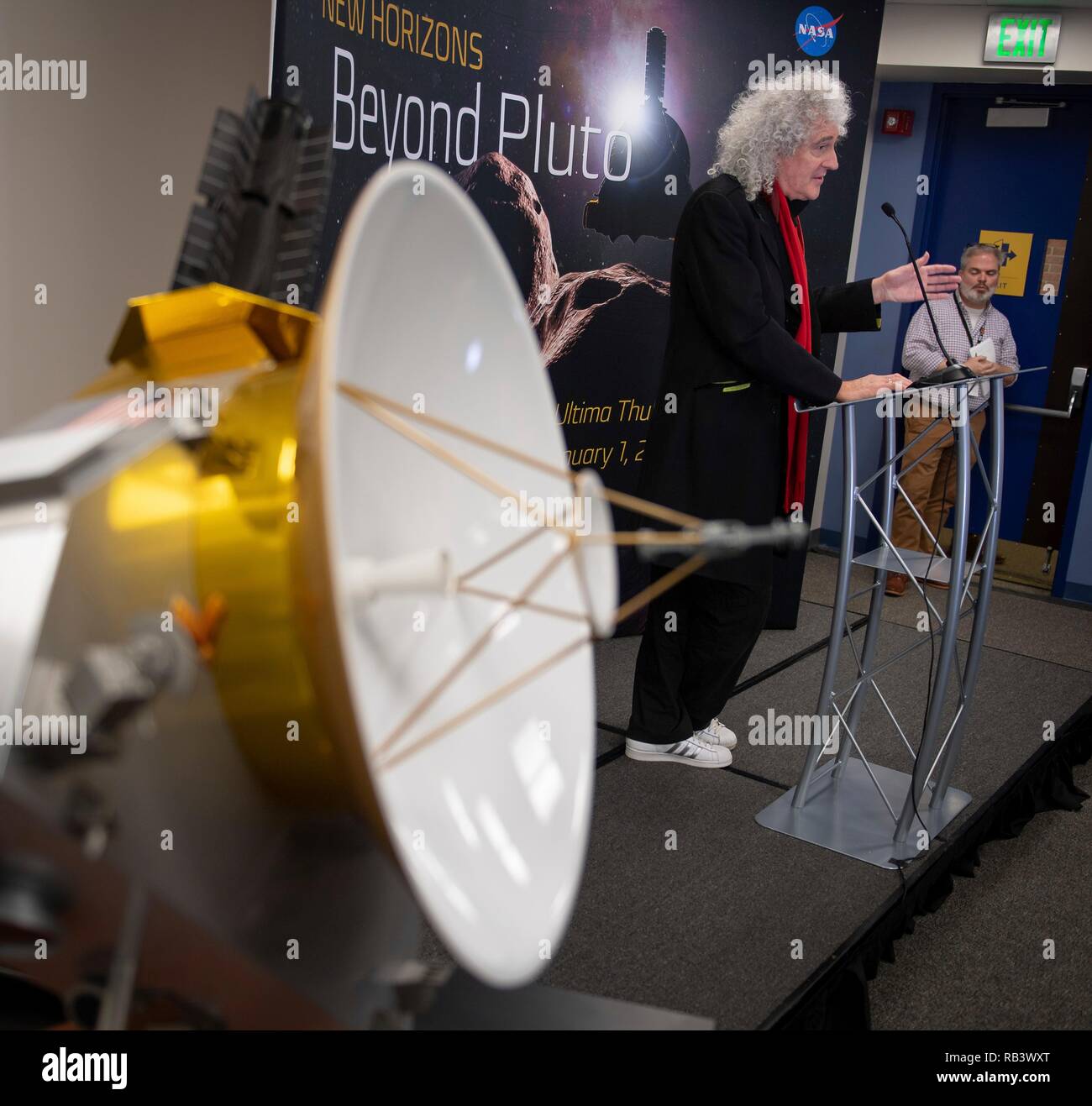 Brian May, lead guitarist of the rock band Queen and astrophysicist ...