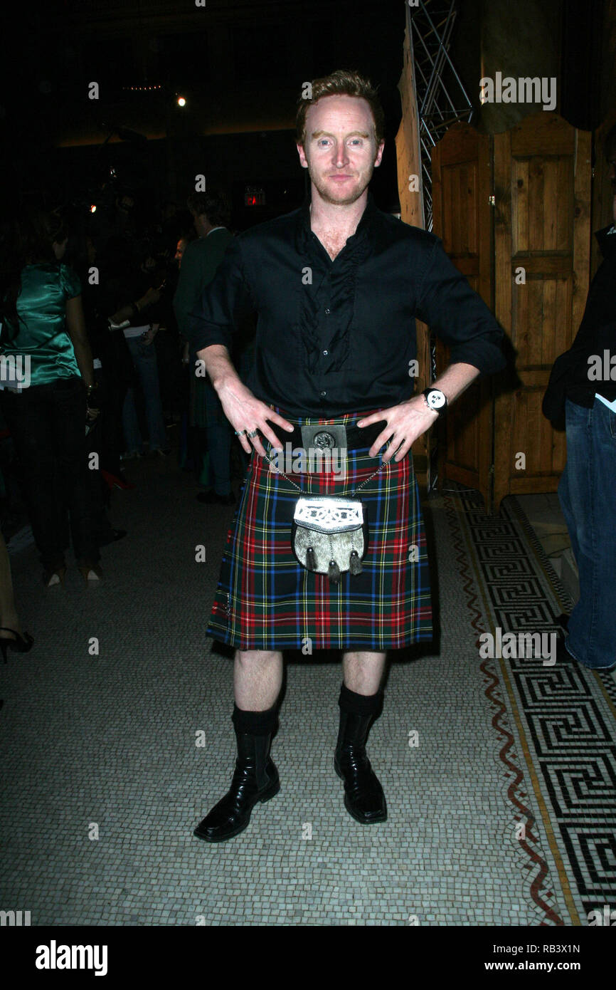 New York, NY / USA - April 2, 2007: Tony Curran at Johnnie Walker's ...