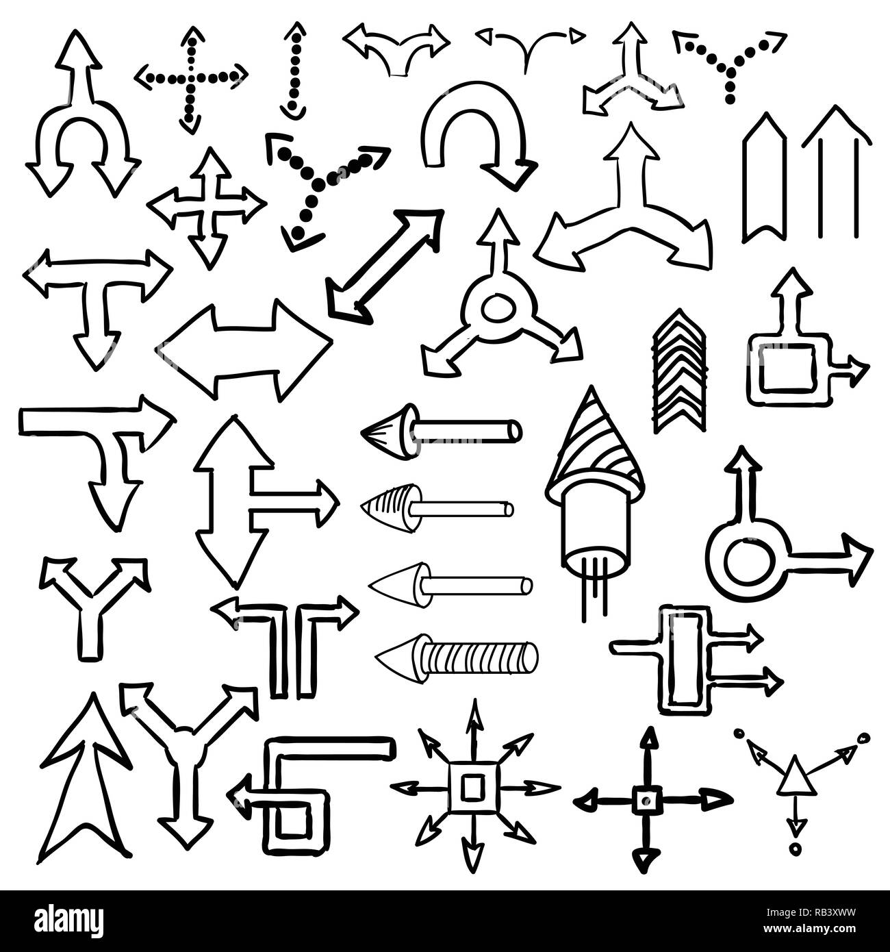 Directions sign board Stock Vector Images - Alamy