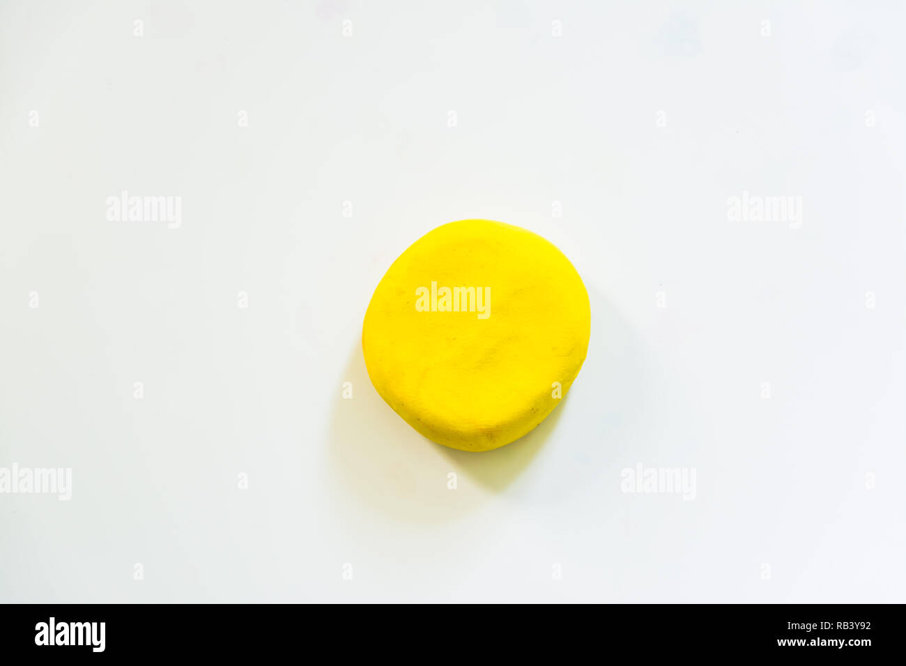 circle,modelling clay of different colors Stock Photo - Alamy