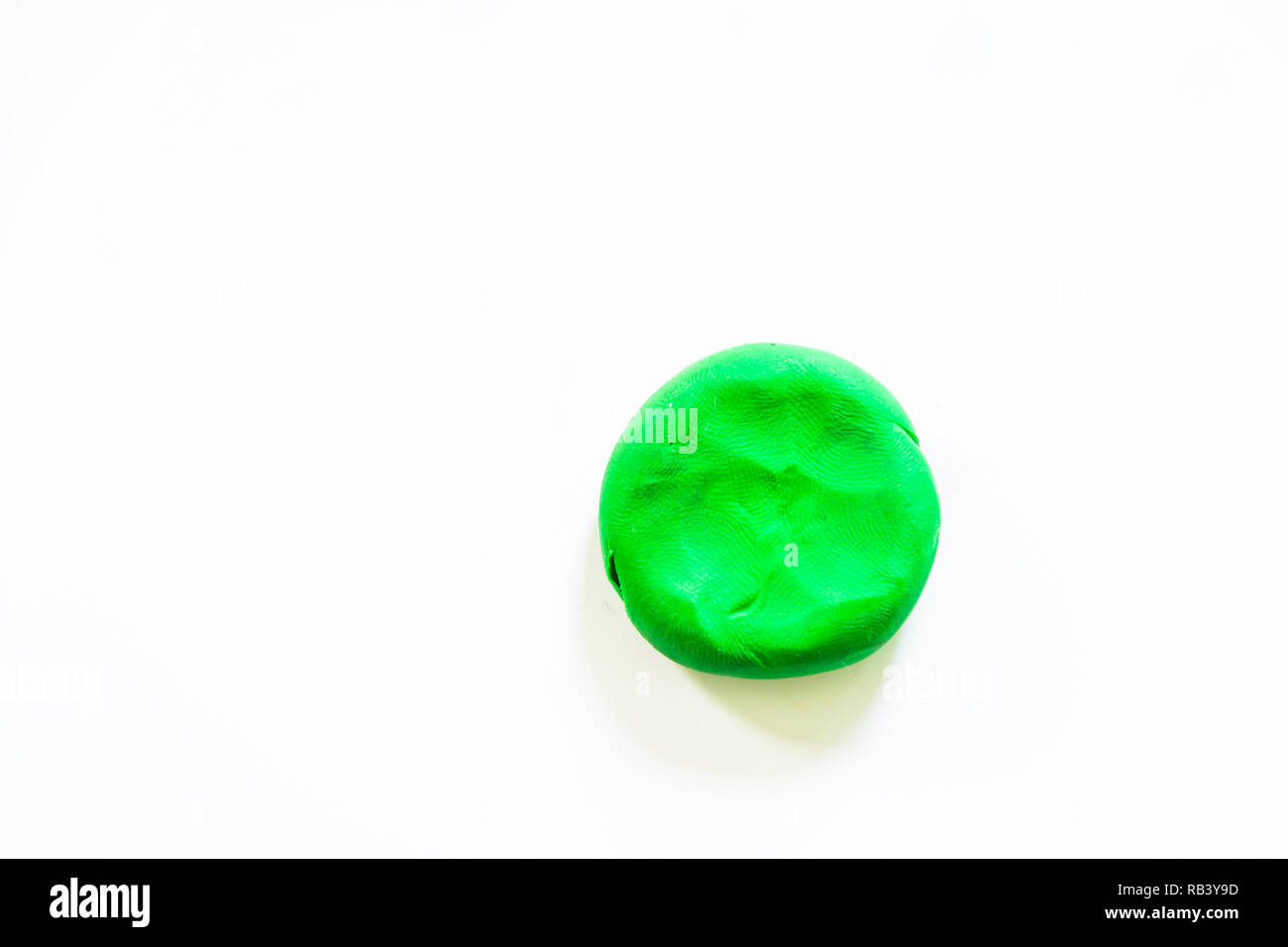 circle,modelling clay of different colors Stock Photo - Alamy