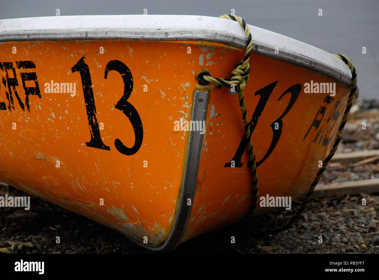 Orange rowing boats Mount fuji landscape sunrise fuji san japan Stock ...