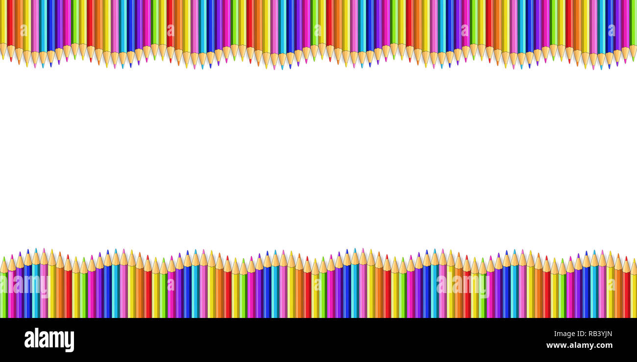 Teacher Pencil Border