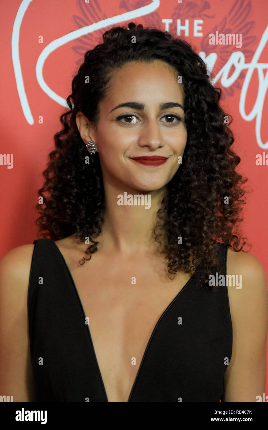 NEW YORK - OCT 11: Actress Ines Melab attends the premiere of Amazon ...