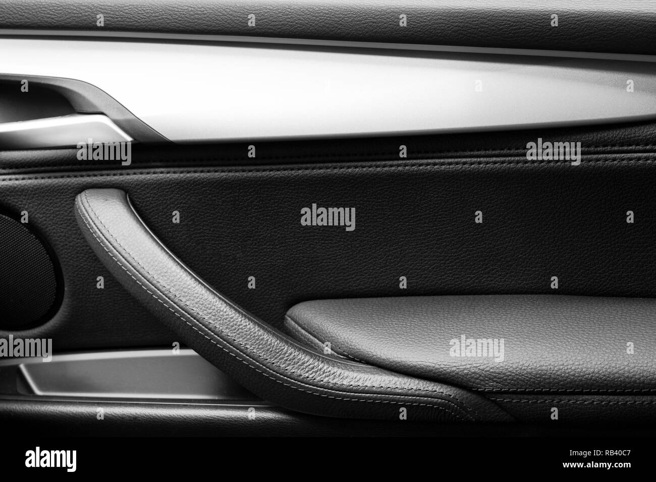Door handle with Power window control buttons of a luxury passenger car ... Door handle with Power window control buttons of a luxury passenger car ...